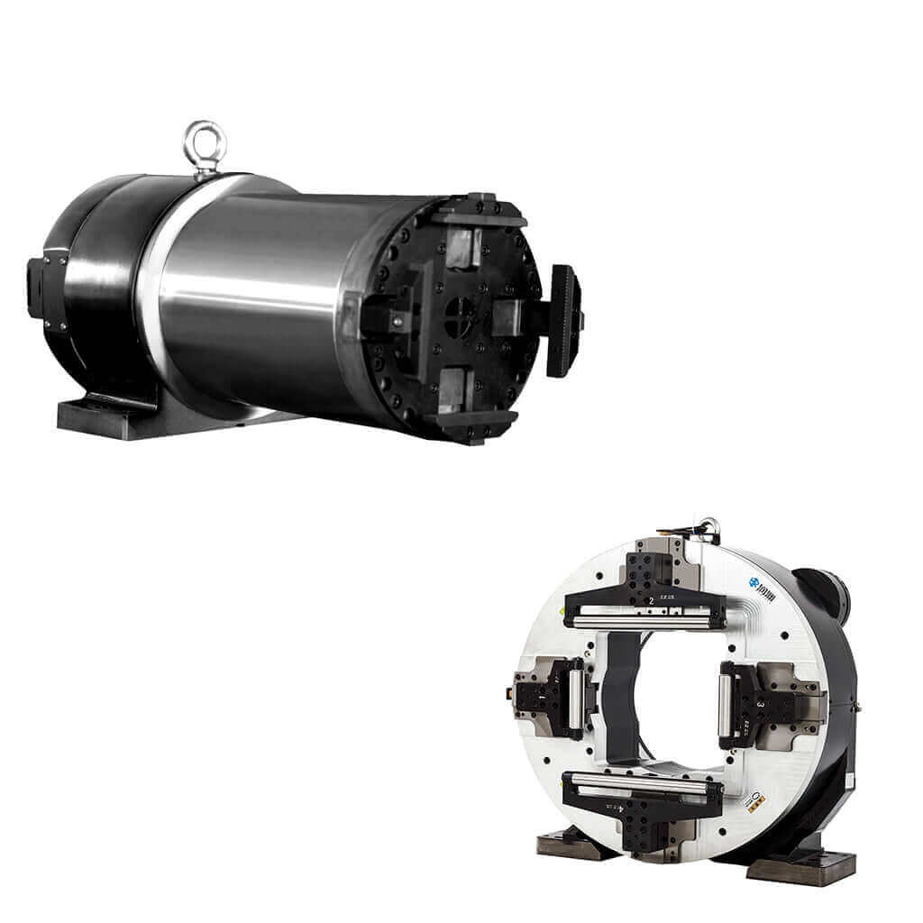 Pneumatic Double Chucks for Large Laser Tube Cutters