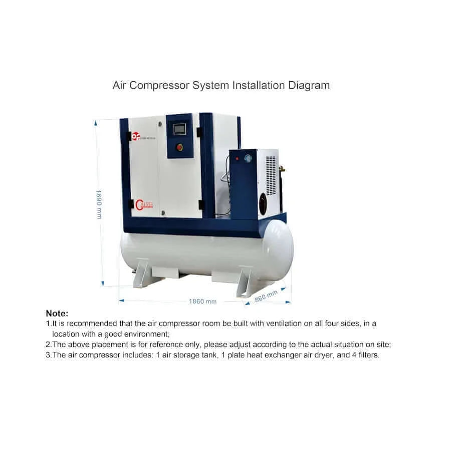 OF AIR: Industrial Air Compressor for Laser Cutting