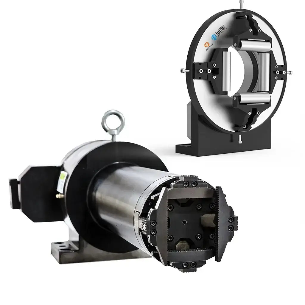 Chuck System for DIY Laser Tube Cutting